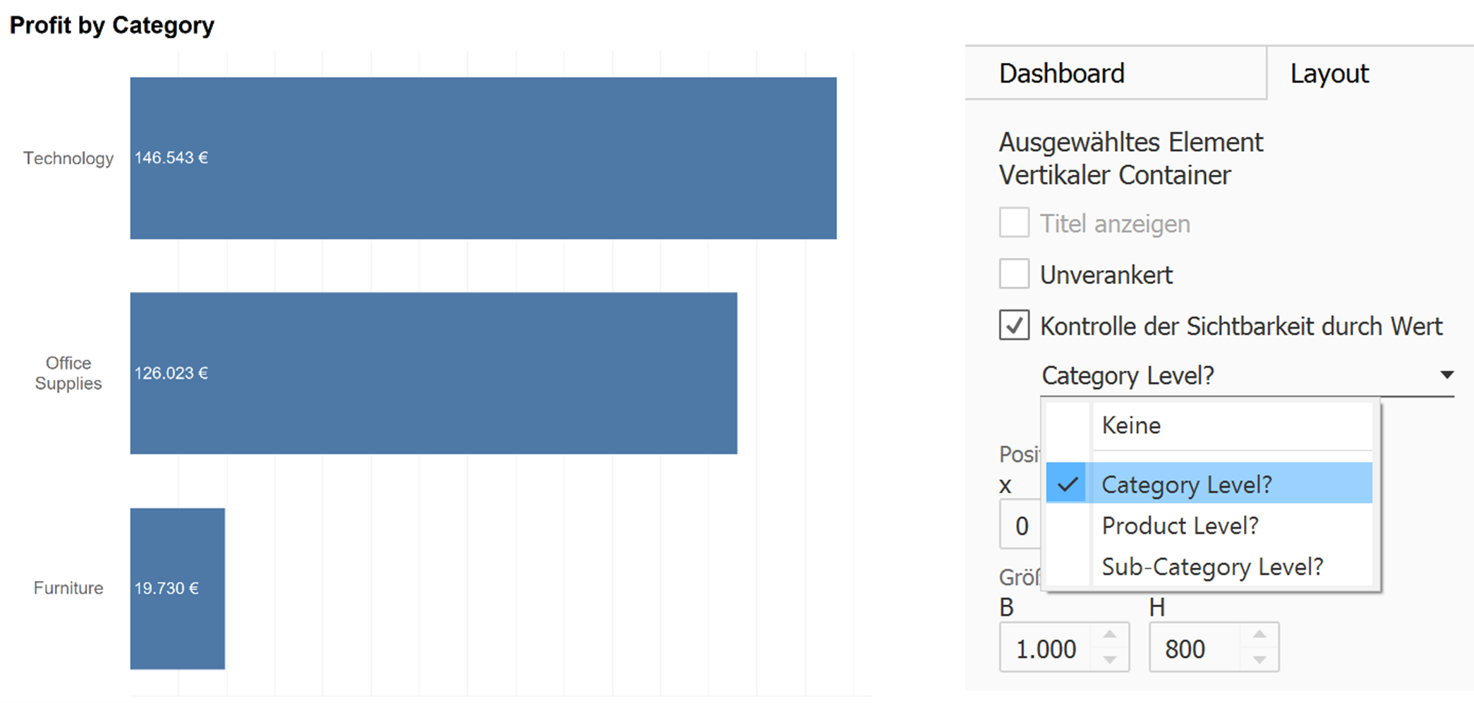 Tableau Dynamic Zone - Woodmark Consulting